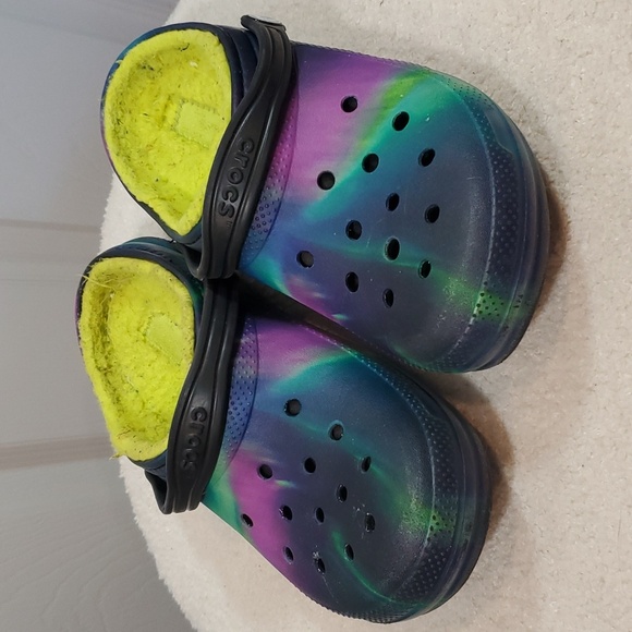 CROCS | Shoes | Crocs Kids Boys Classic Lined Clog Out Of This World ...